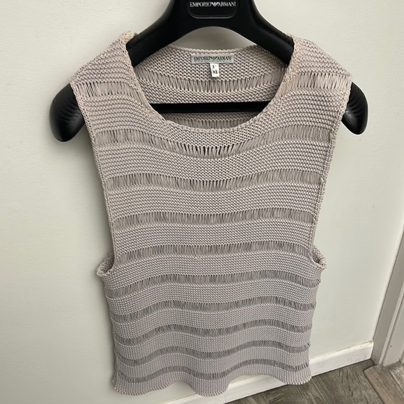 Emporio Armani | Shirts | Vinatge 99s Emporio Armani Deep Side Cut ...